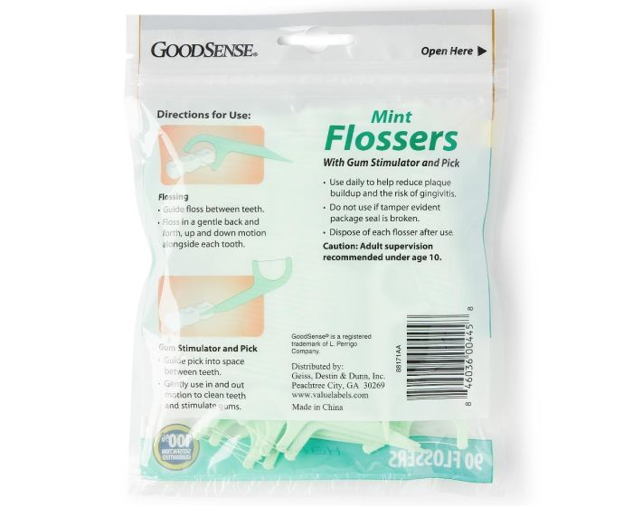 GoodSense Mint Flossers 90Ct