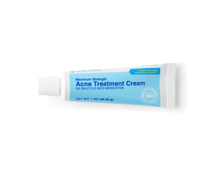 Salicylic Acid 2% Acne Cream, 1 oz.