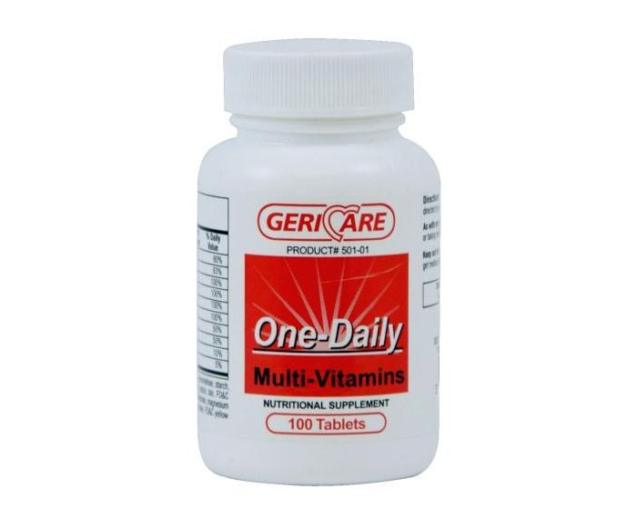 GeriCare Multivitamin Tablet, 100Ct