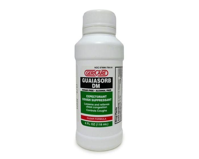 Liquid Cough Syrup Guaiasorb DM 4oz 1Ct
