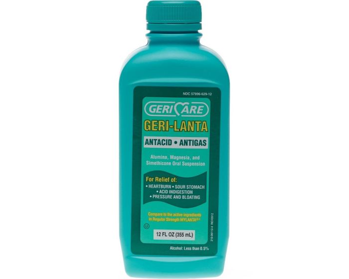 Geri-Lanta Antacid & Antigas Fast Relief 12oz