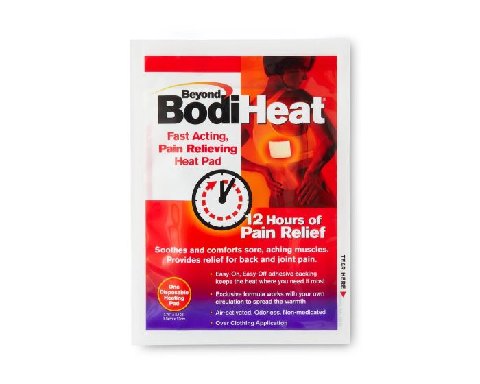Beyond BodiHeat 12-Hour Pain Relief Heat Pads 4Ct