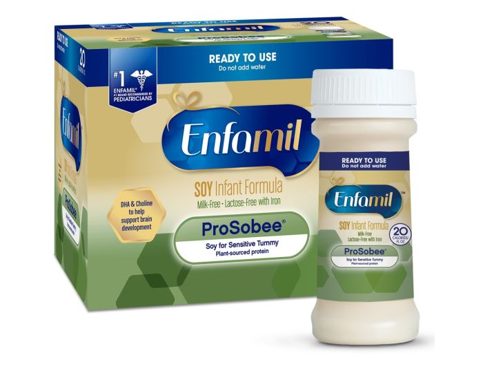 Enfamil ProSobee Lipil 20 Cal Ready to Feed Infant Formula 2oz - Shop All