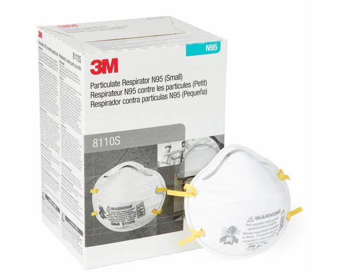 3M 8110S N95 Respirator Face Mask (Small 8210) - Shop All