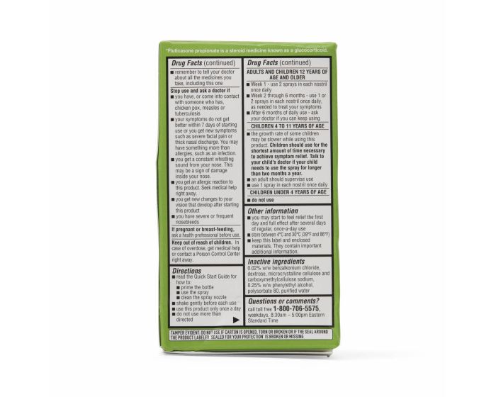Fluticasone Propionate Nasal Spray 50mcg 1Ct