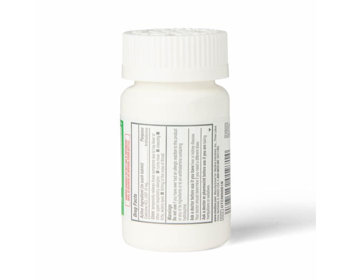 Medline Cetirizine Antihistamine Allergy Tablets 10mg 90Ct