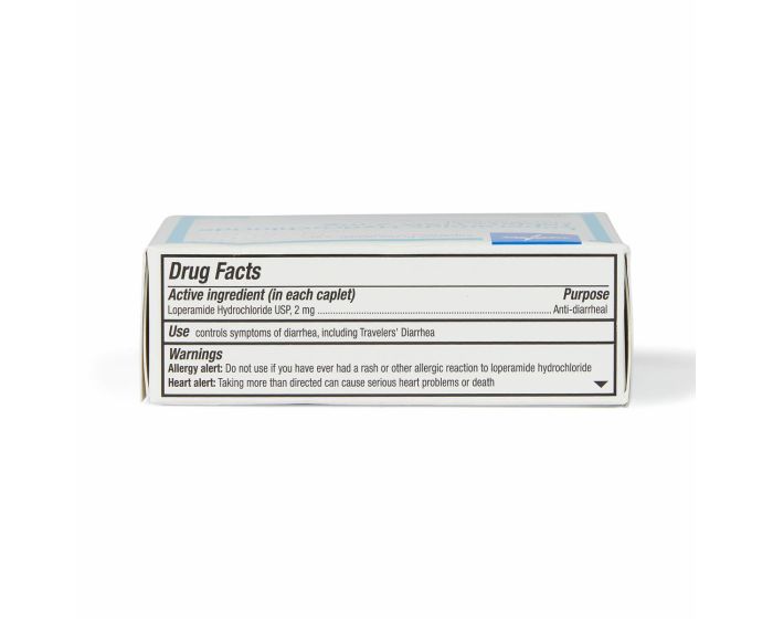 Loperamide Anti-Diarrheal Caplets 2mg 12Ct