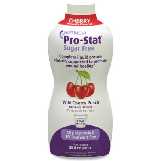 Pro-Stat Sugar-Free Liquid Protein Nutrition Supplement Wild Cherry ...