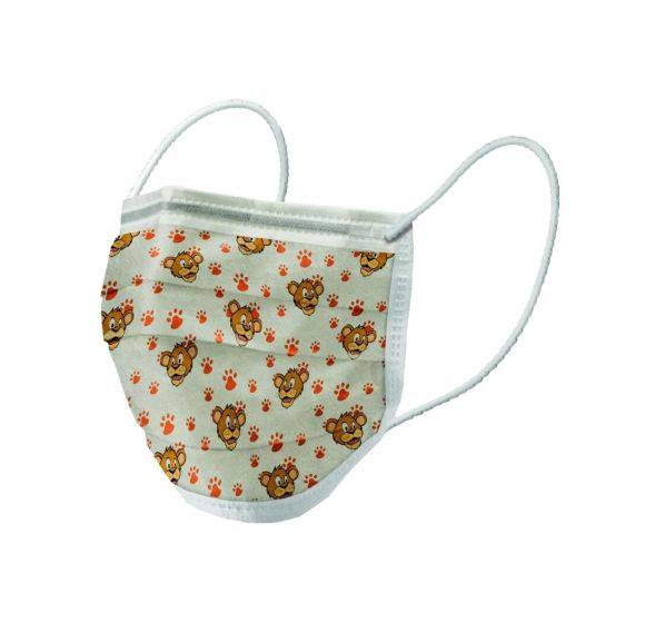 Medline ASTM Level 1 Face Mask With Ear Loops Size Extra-Small 50Ct