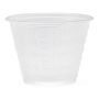 Medline Plastic Graduated oz./mL/TB/cc Medicine Cup 1oz 5000Ct