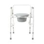 Medline Drop Arm Bedside Commode 350lb 1Ct