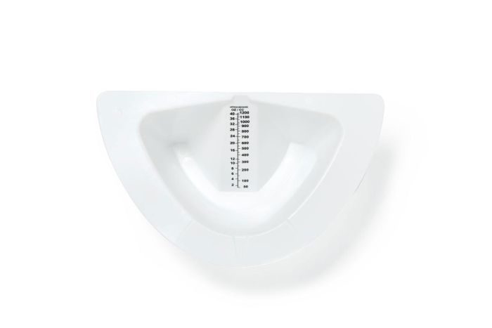 Medline Graduated Specimen Collector Pan 1200mL 100Ct