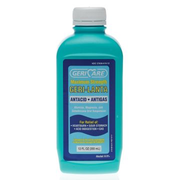 Geri-Mox Reg Strength Antacid & Antigas Liquid 12oz 1Ct