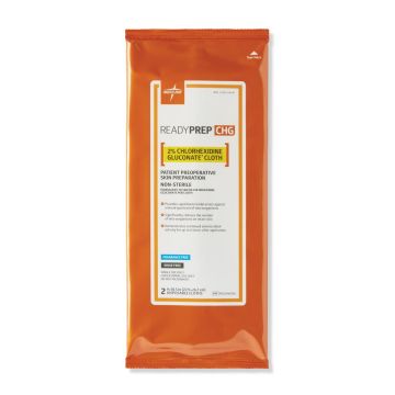 ReadyPrep CHG 2% Chlorhexidine Gluconate Cloths 2Ct