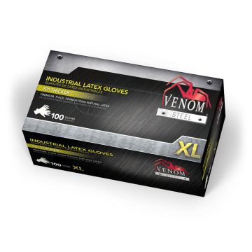 Medline Venom Multipurpose Powdered Latex Gloves Thickness