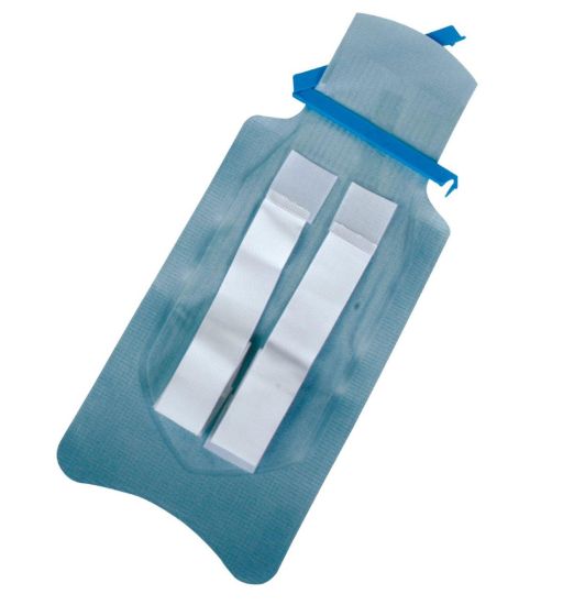 Medline Ice Bag w Clamp Closure + Straps 5x12 30Ct