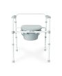 Medline 3-in-1 Folding Steel Commode Retail 350lb Cap 1Ct