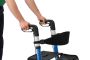 Medline Simplicity 2 Rollator 300lbs Blue 1Ct