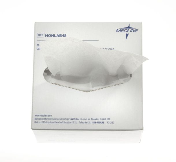 Medline Delicate Task Lab Wipes 4x8 280Ct