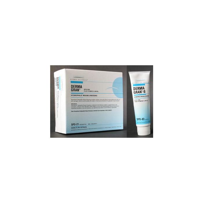 Dermagran B Hydrophilic Wound Dressings by Derma Sciences
