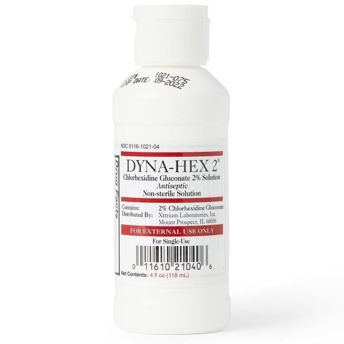 Dyna-Hex 2% CHG Scrub 4oz 1Ct