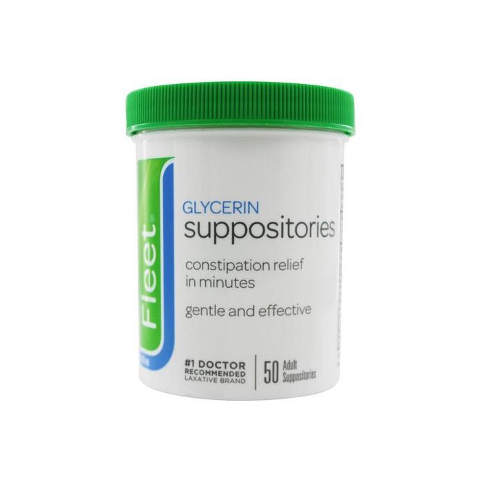 Fleet Glycerin Suppositories 50Ct