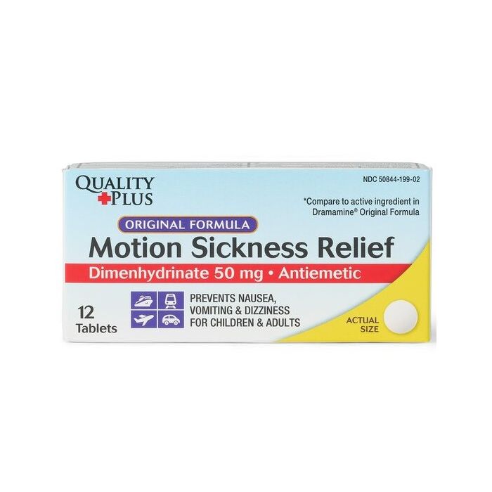 GoodSense Driminate Motion Sickness Tablets 50mg 12Ct
