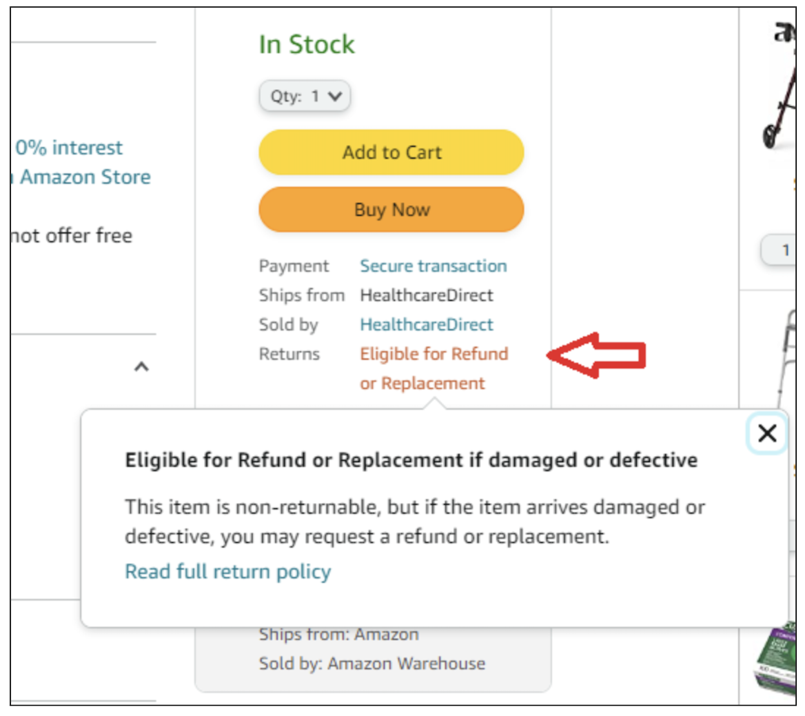 Medline - Amazon Returns